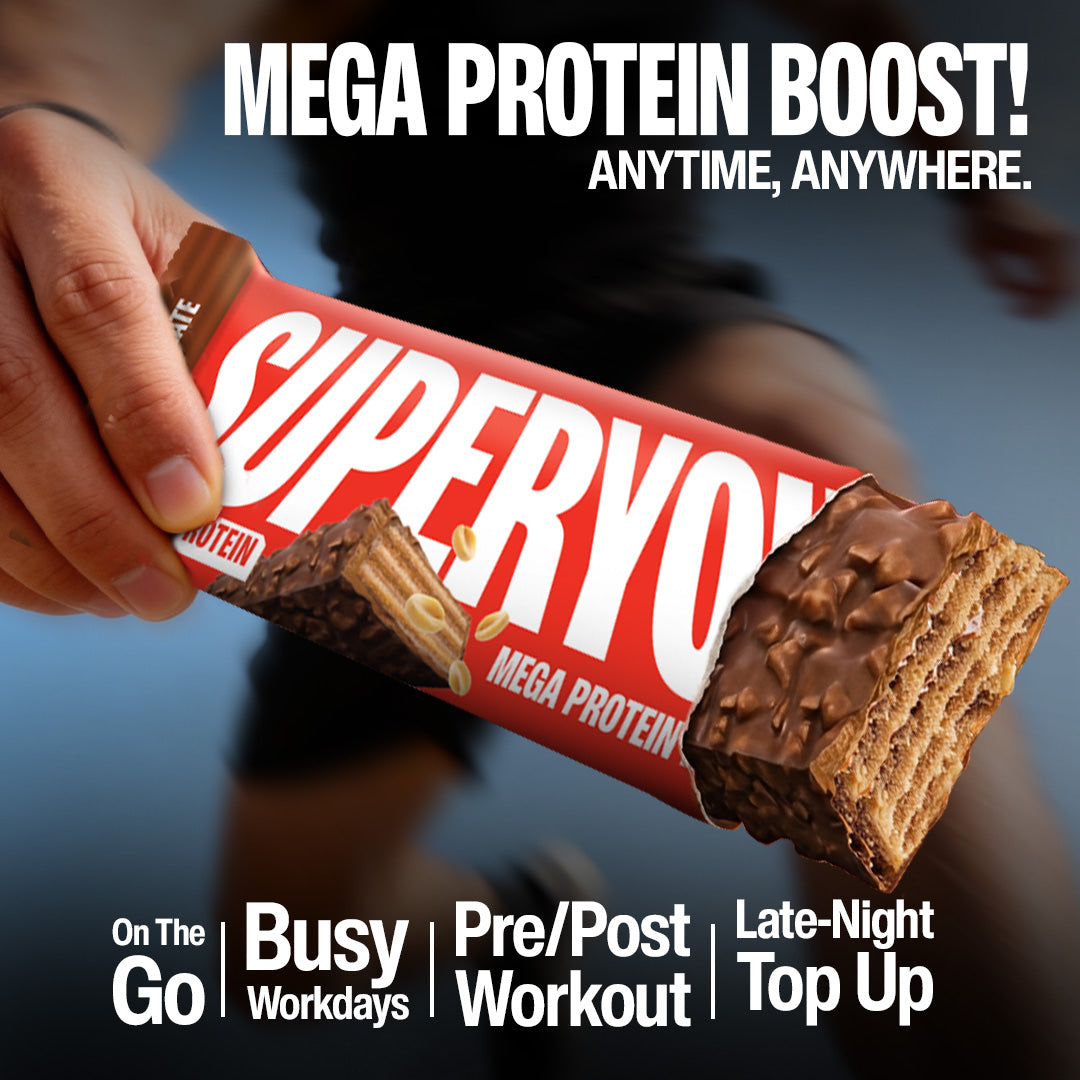 20g Mega Protein Wafer - Pack of 6 – SuperYou
