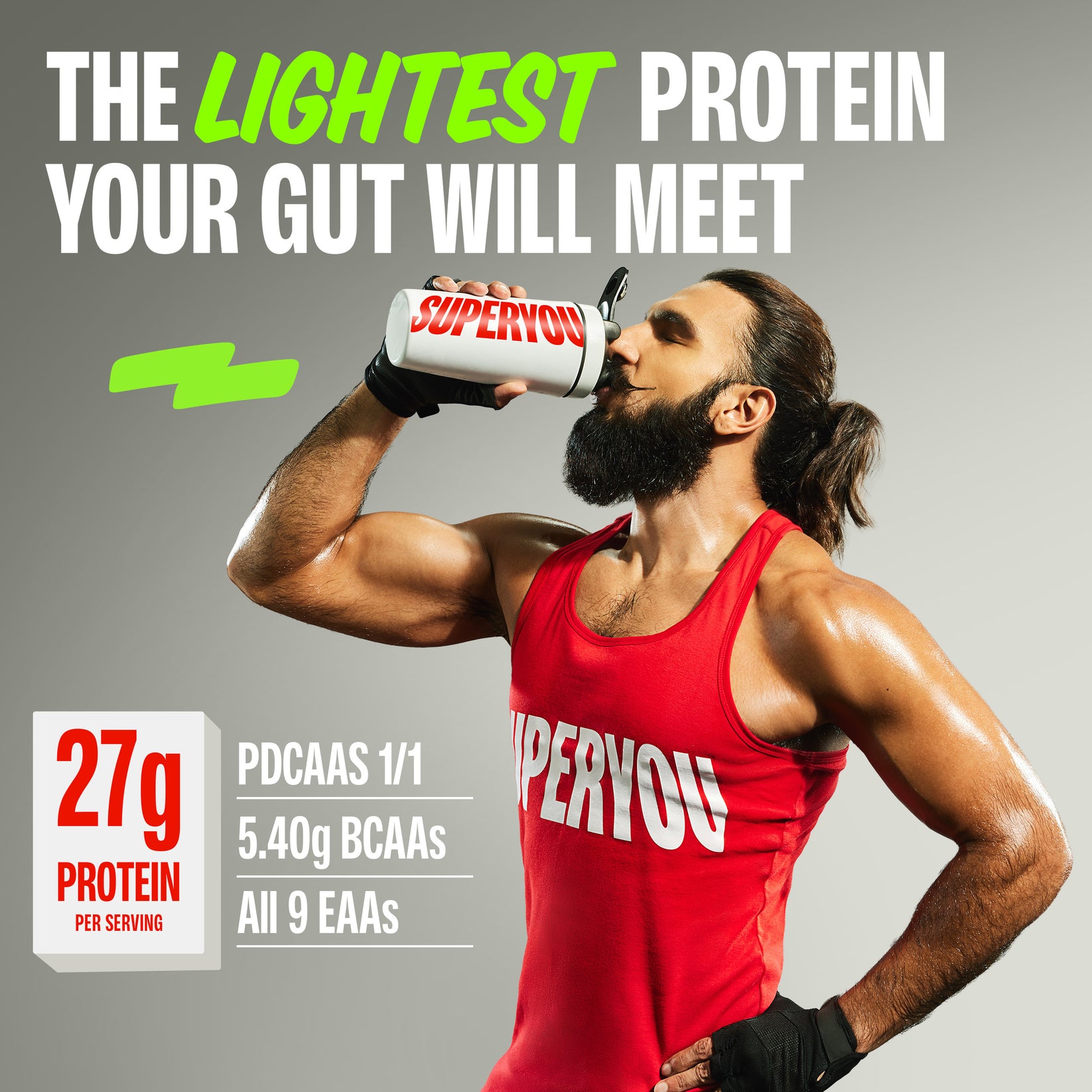 Unflavoured Fermented Yeast Protein - 1Kg – SuperYou